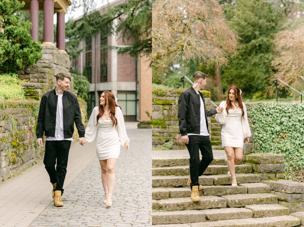 Lewis & Clark College Romantic Engagement Session // Portland, Oregon ...