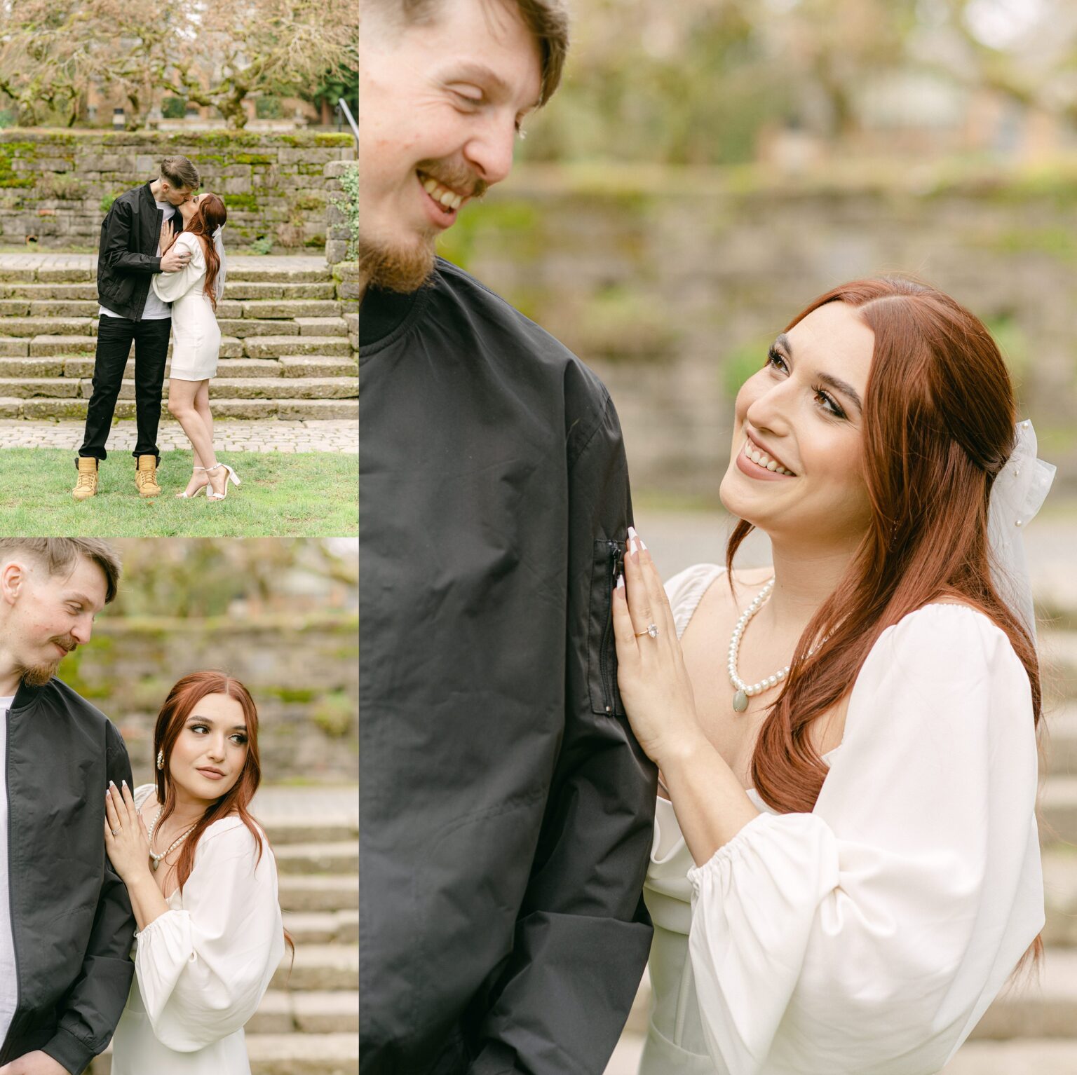 Lewis & Clark College Romantic Engagement Session // Portland, Oregon ...