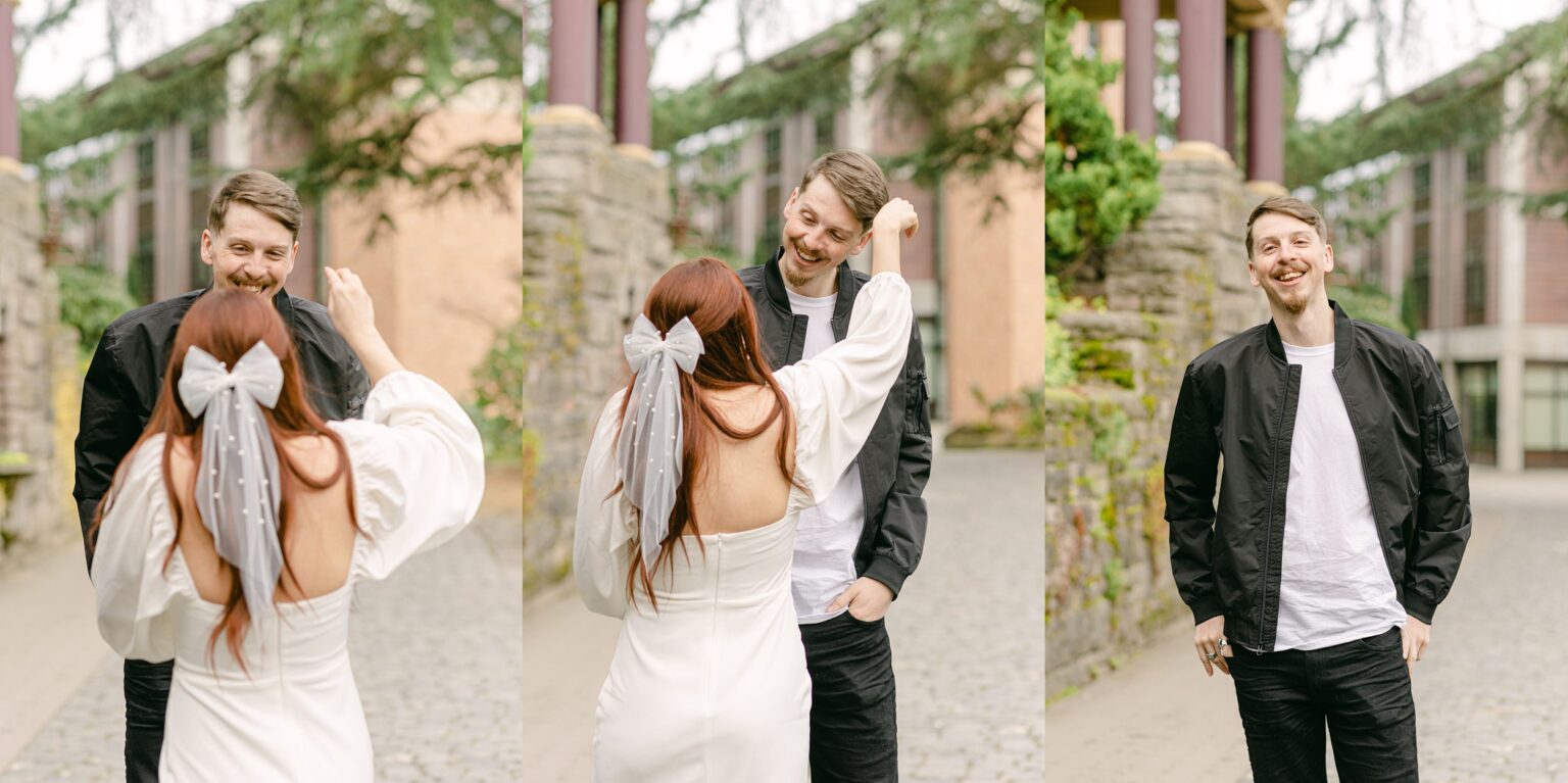 Lewis & Clark College Romantic Engagement Session // Portland, Oregon ...