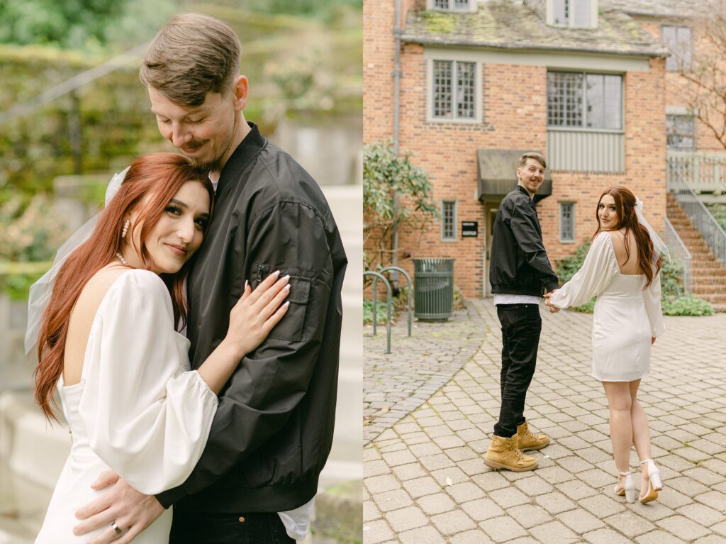 Lewis & Clark College Romantic Engagement Session // Portland, Oregon ...
